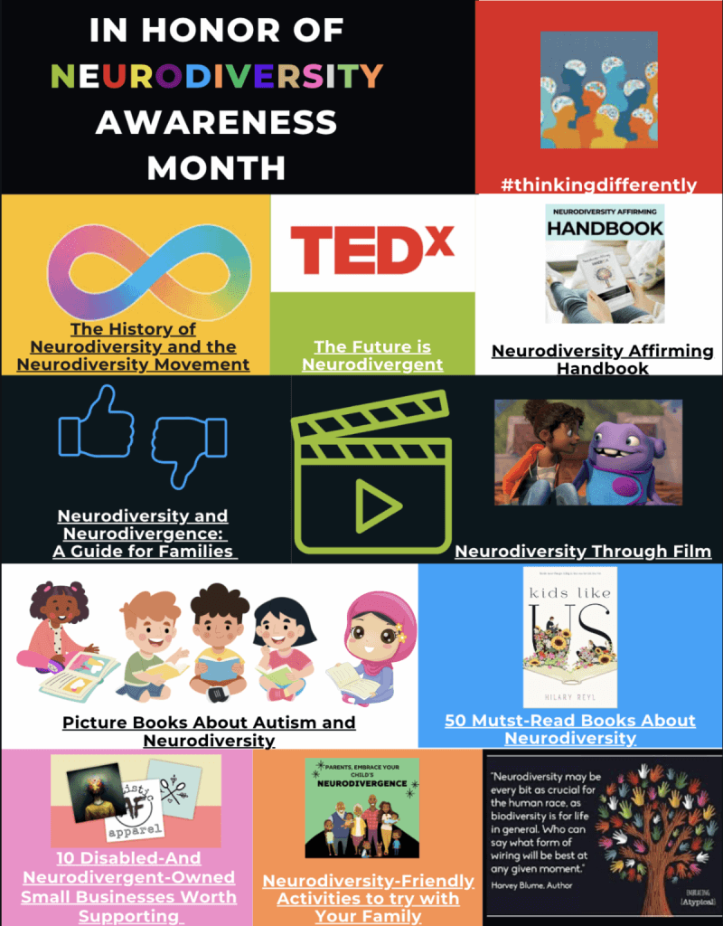 Neurodiversity Celebration Month - Mercy Montessori